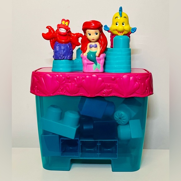 Mega Bloks | Toys | Mega Bloks Little Mermaid Ariels Adventure Bucket ...